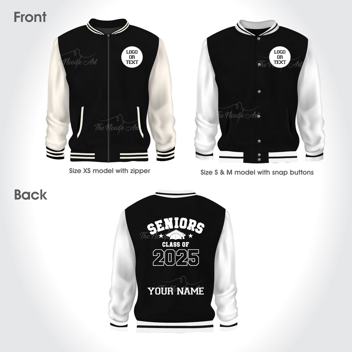 The Needle Art - Customized Senior Varsity Jacket – TheNeedleArt